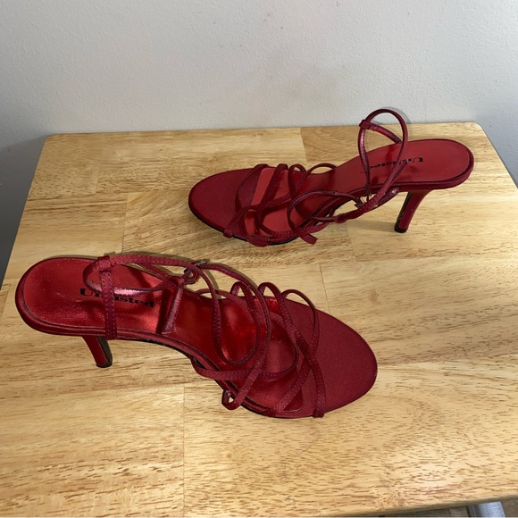 Unlisted | Shoes | Size 95 Red Strappy Heels | Poshmark